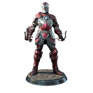Medieval Iron Man - made with Hero Forge