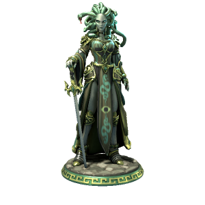 Medusa Queen of the Gorgons - made with Hero Forge