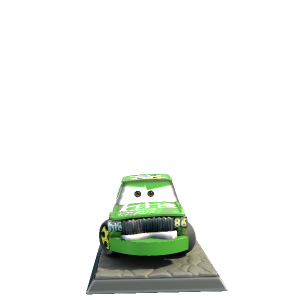 Cars Chick Hicks - made with Hero Forge