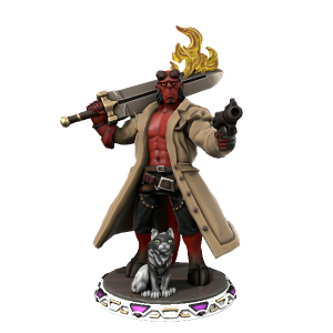 Hellboy - made with Hero Forge