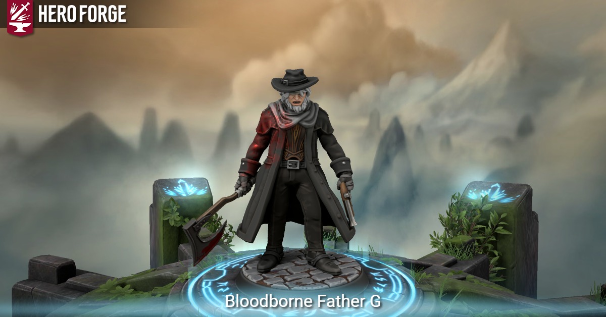 Bloodborne Father G - made with Hero Forge