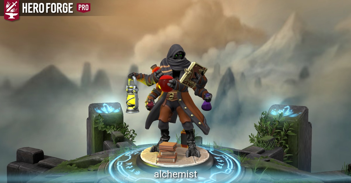 alchemist - made with Hero Forge