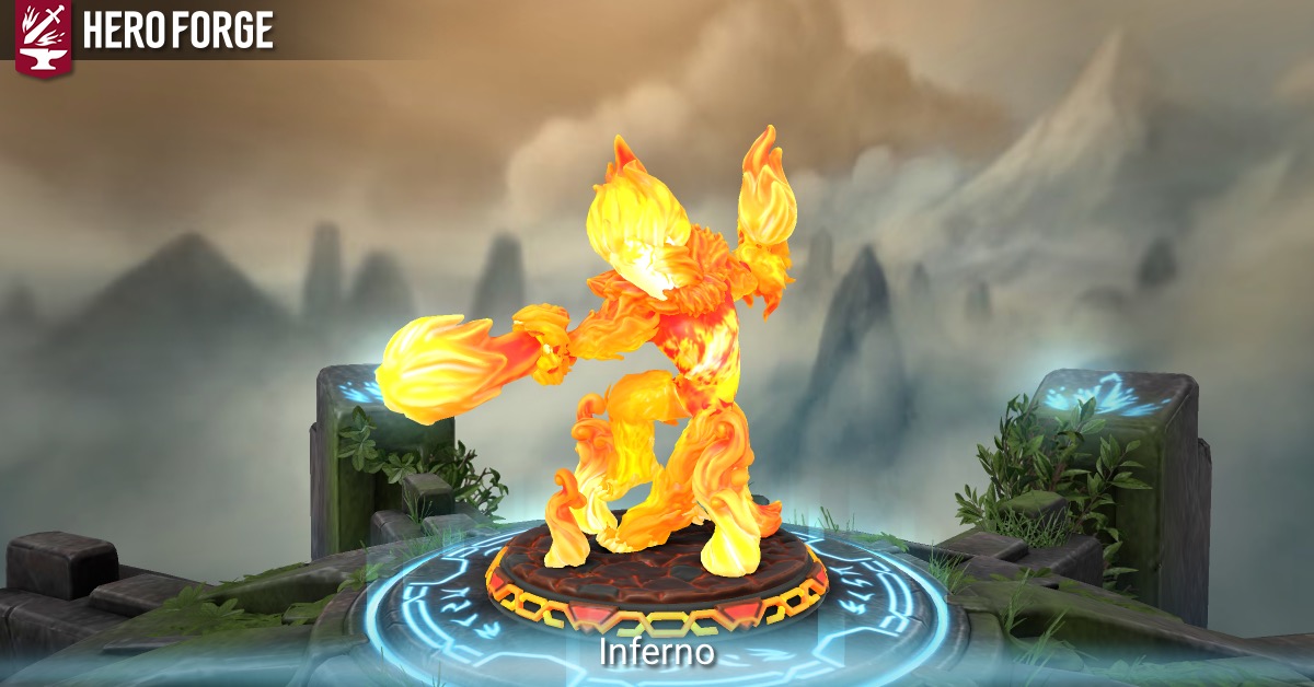 Inferno - made with Hero Forge