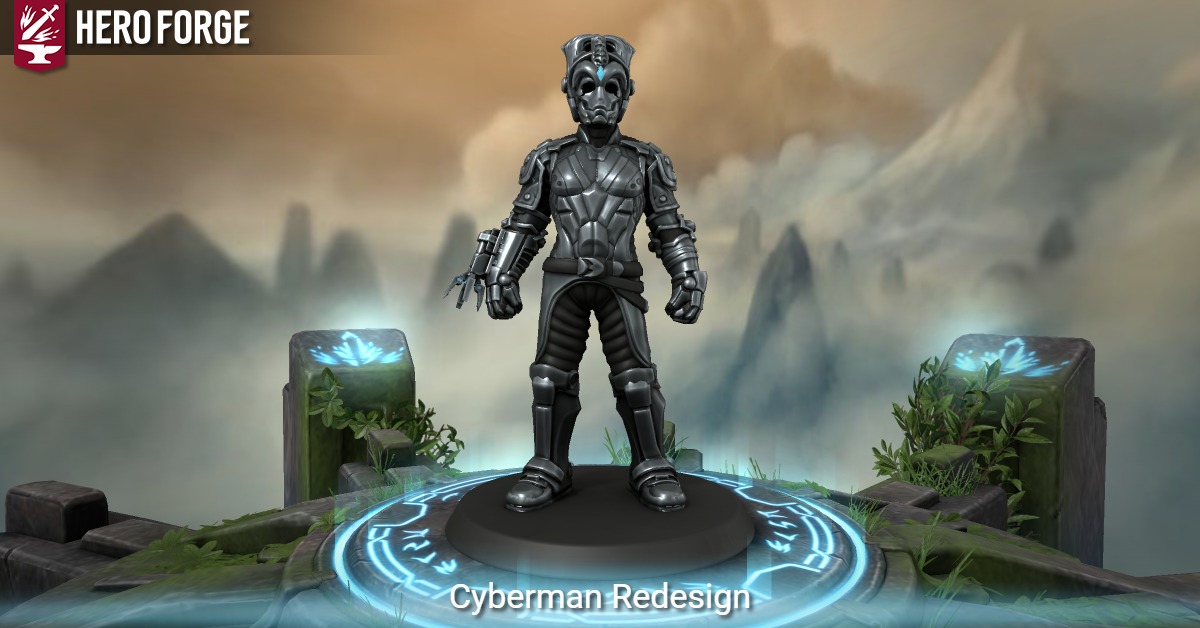 Cyberman Redesign - made with Hero Forge