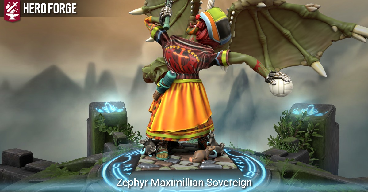 Zephyr Maximillian Sovereign - made with Hero Forge