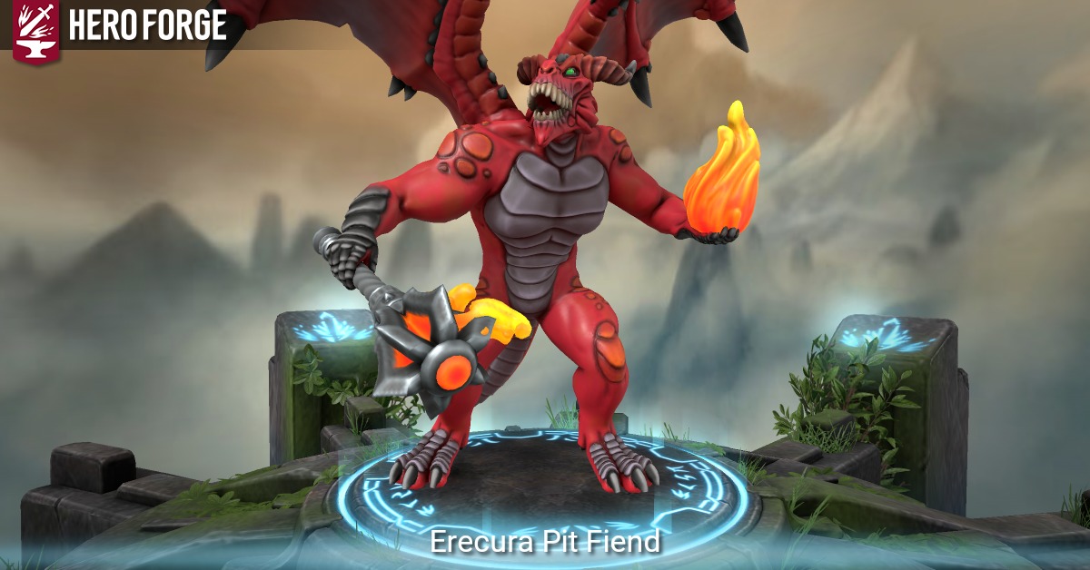 Pit Fiend - made with Hero Forge