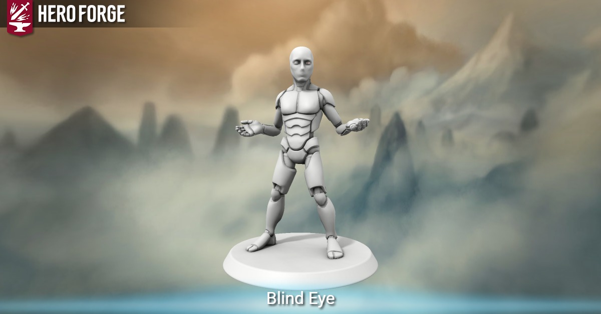 Blind Eye - made with Hero Forge