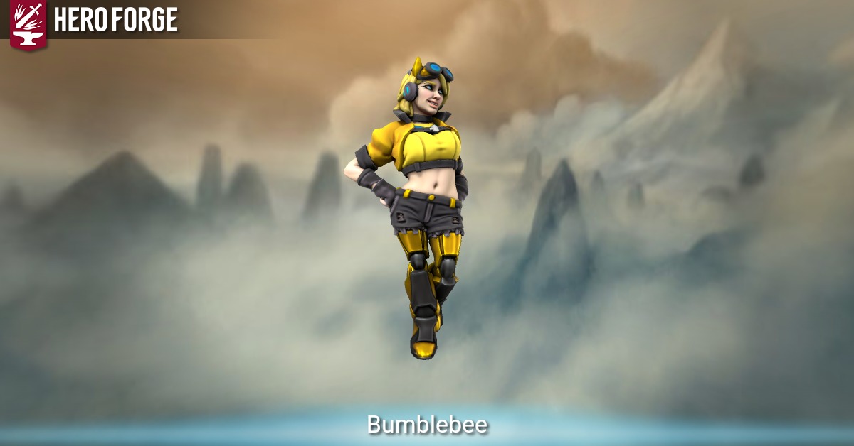 Bumblebee - made with Hero Forge