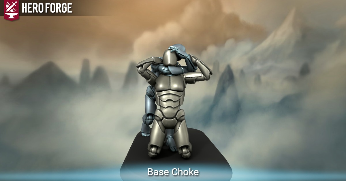 Base Choke - made with Hero Forge