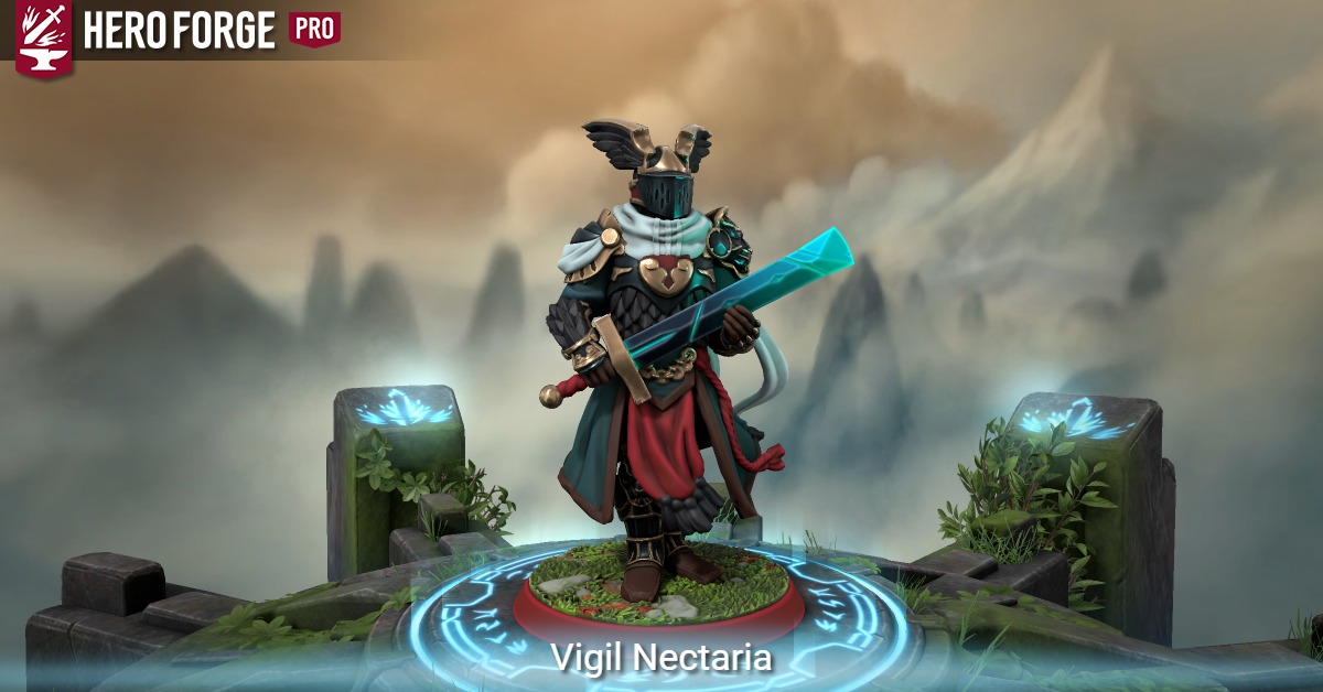 Vigil Nectaria - made with Hero Forge