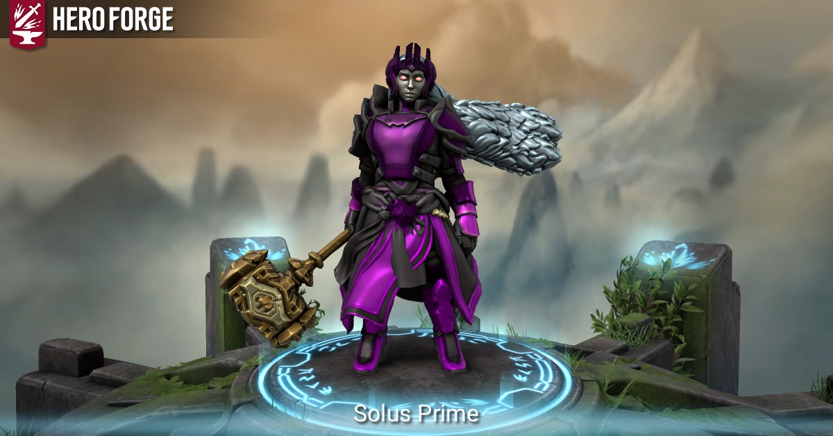 Solus Prime - made with Hero Forge