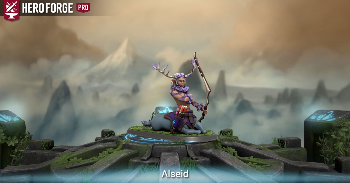 Alseid - made with Hero Forge