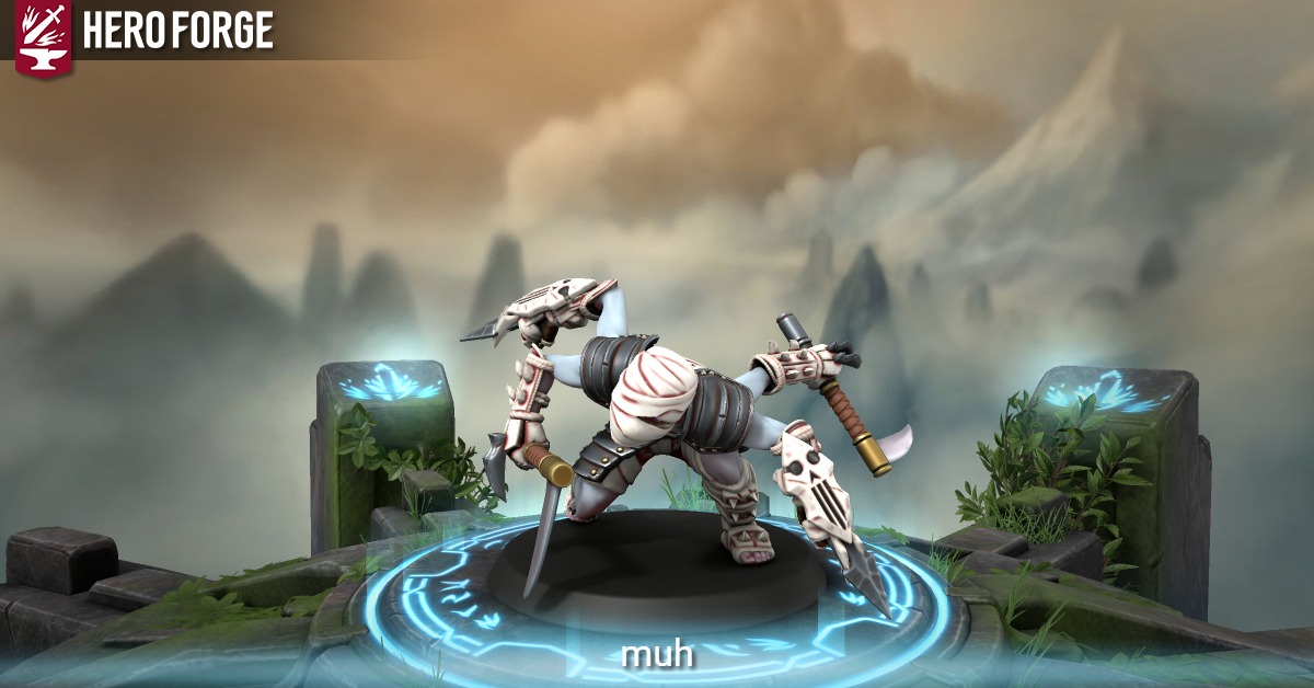 muh - made with Hero Forge