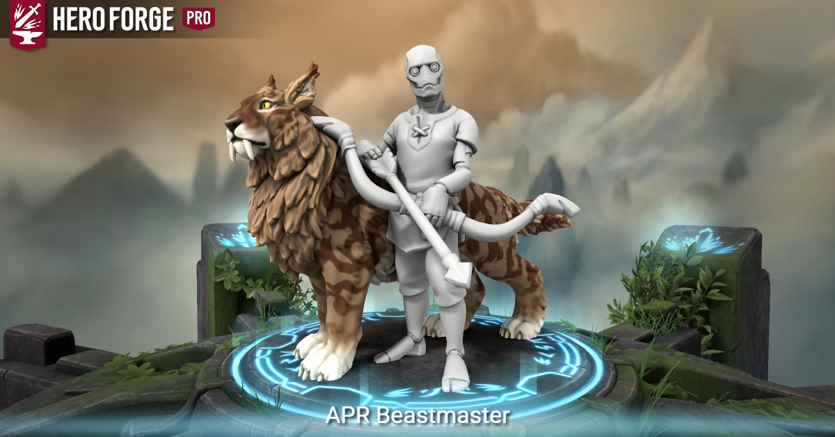 APR Beastmaster - made with Hero Forge
