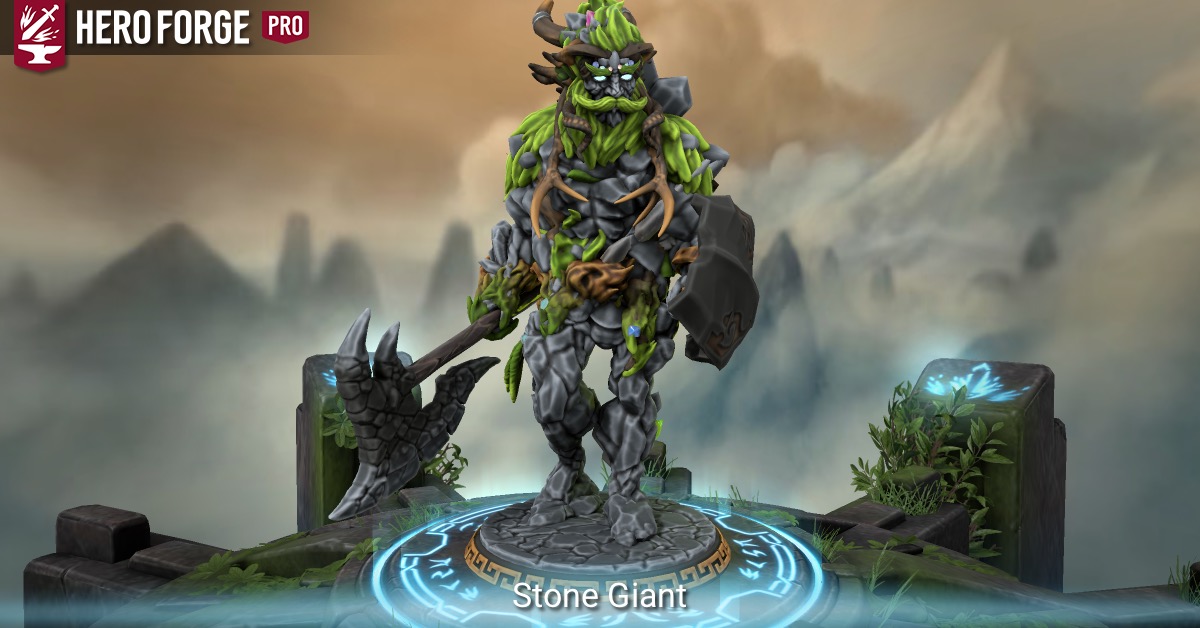 Stone Giant - made with Hero Forge