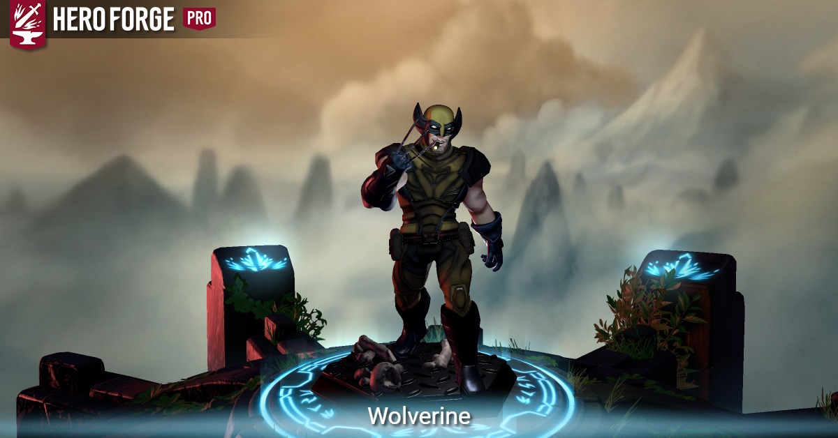 Wolverine - made with Hero Forge