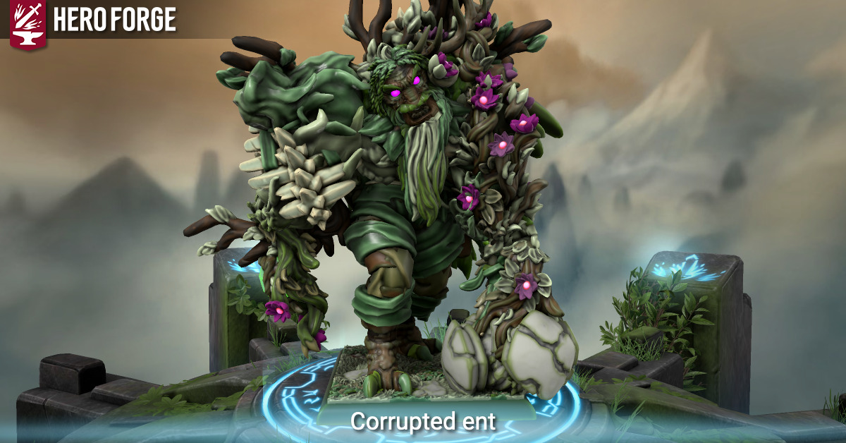 Corrupted ent - made with Hero Forge