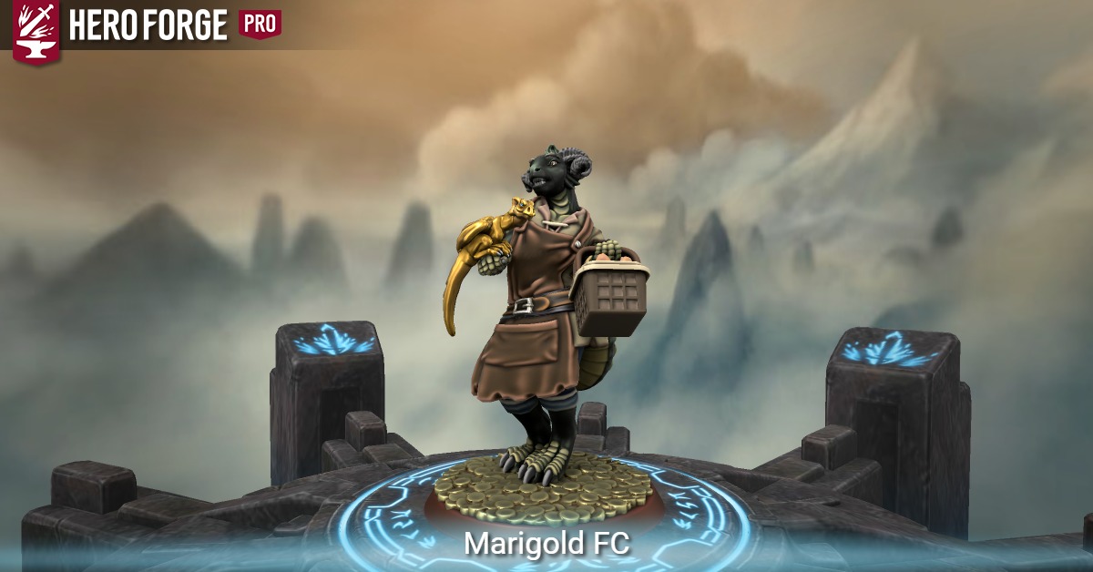 Marigold FC - made with Hero Forge
