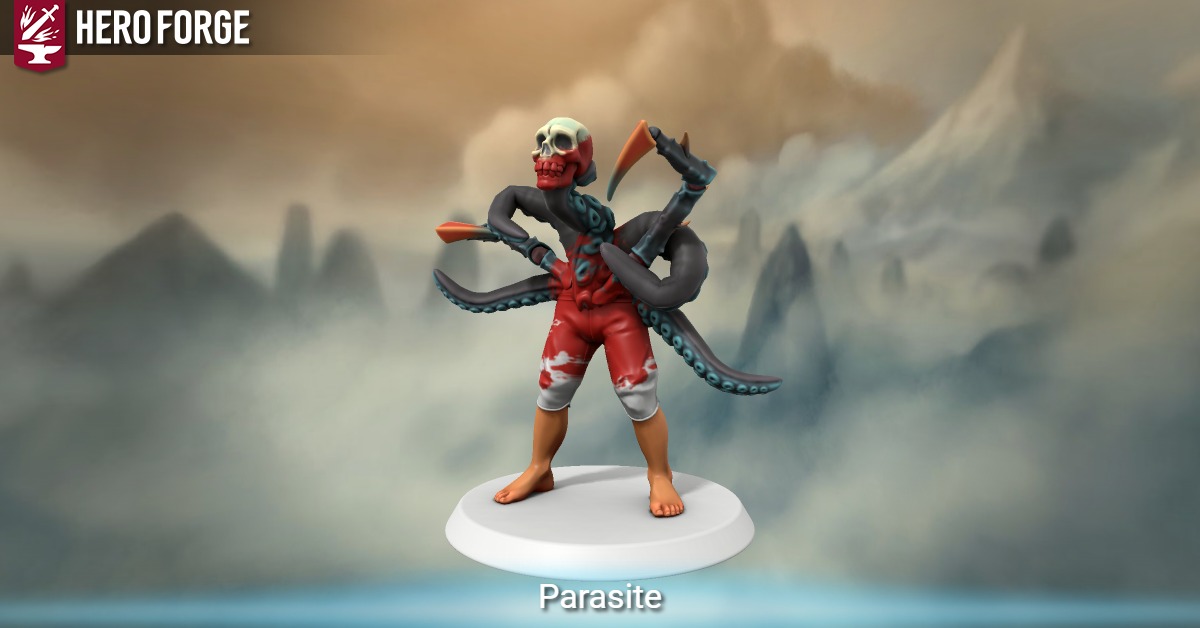 Parasite - made with Hero Forge