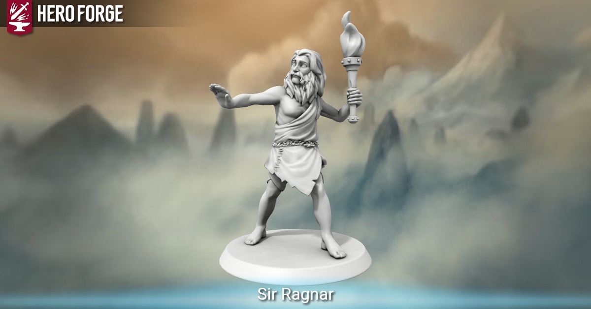 Sir Ragnar - made with Hero Forge