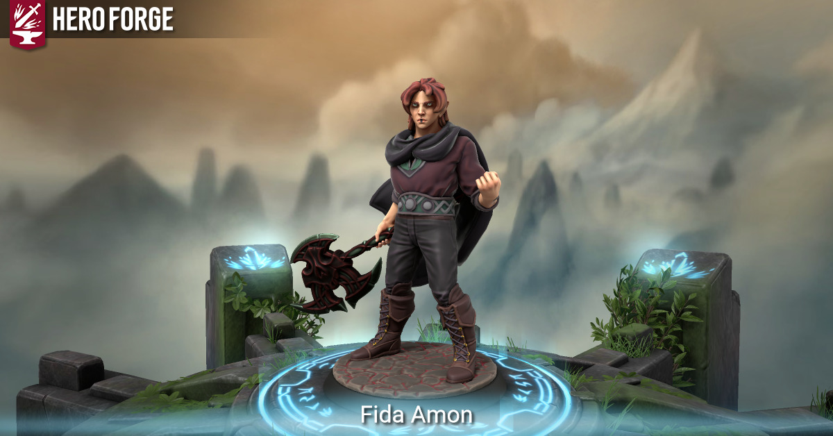 Fida Amon - made with Hero Forge
