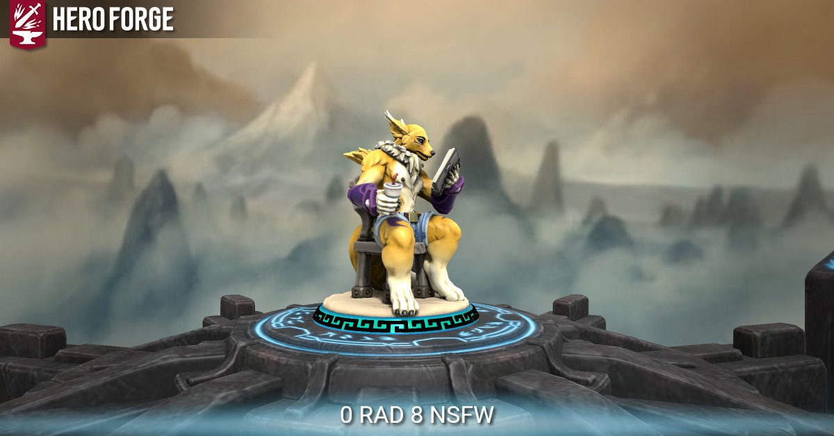 RAD 8 NSFW - made with Hero Forge