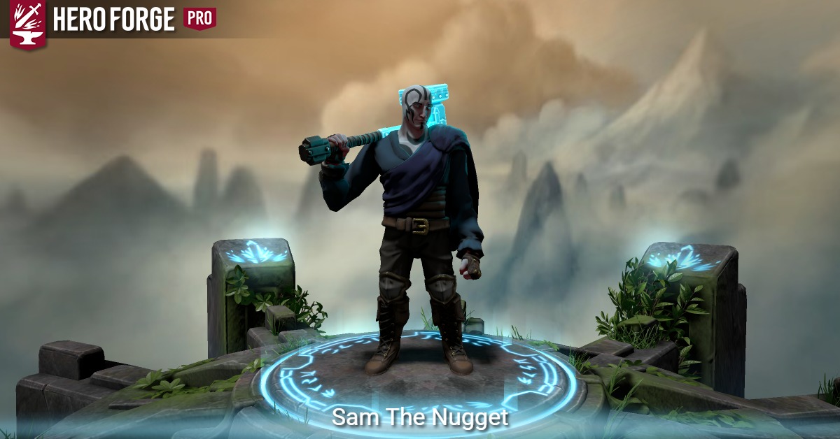 Sam The Nugget - made with Hero Forge