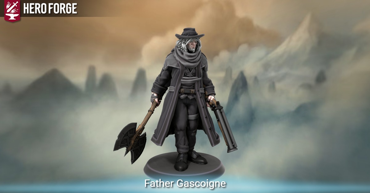 Father Gascoigne - made with Hero Forge