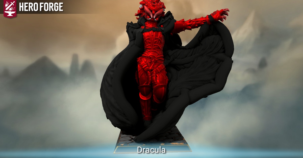 Dracula - made with Hero Forge