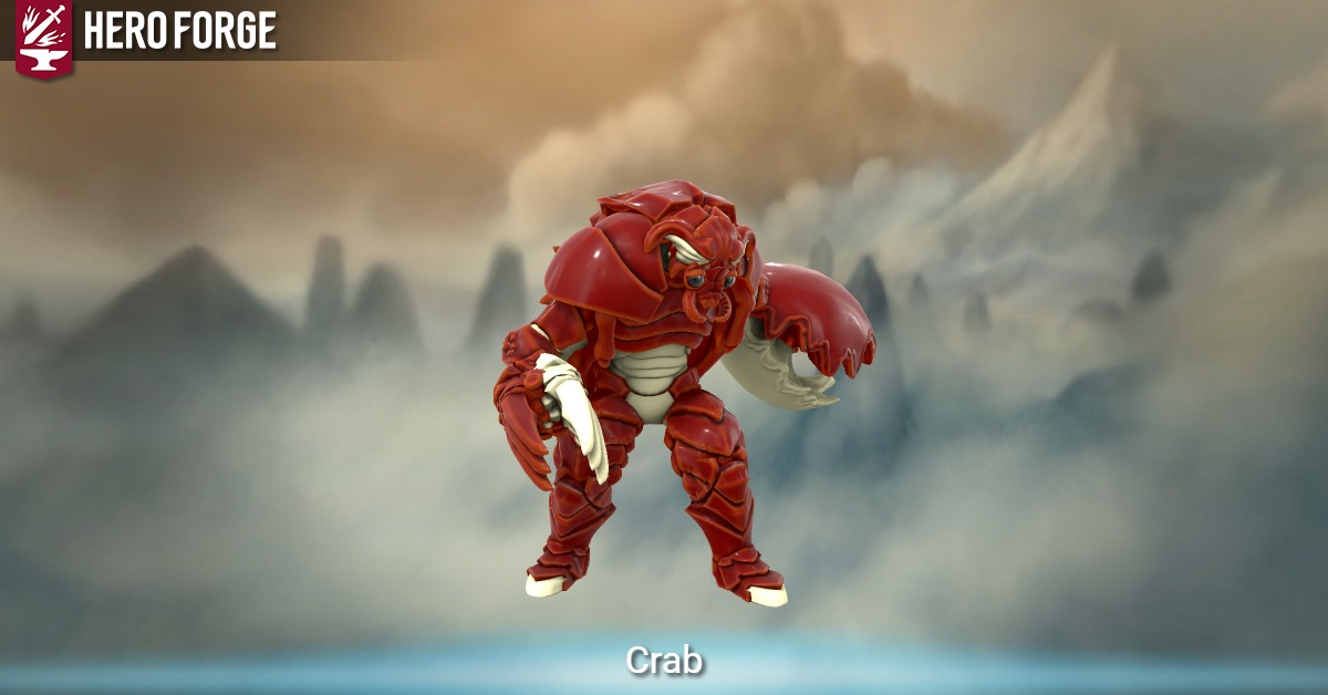 Crab - made with Hero Forge