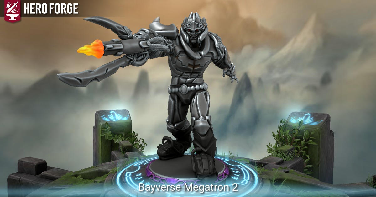 Bayverse Megatron 2 - made with Hero Forge