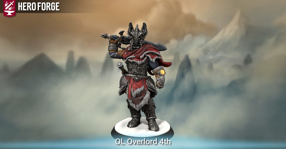 OL Overlord 4th - made with Hero Forge