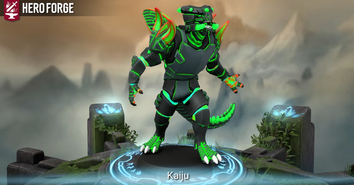 Kaiju - made with Hero Forge