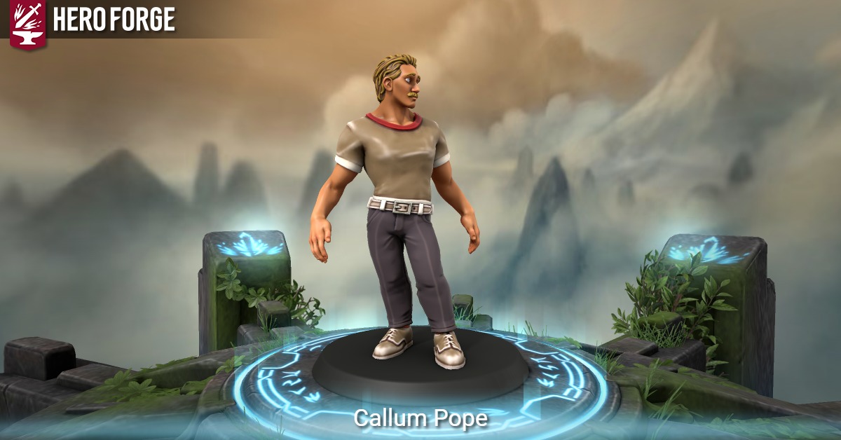 Callum Pope - made with Hero Forge