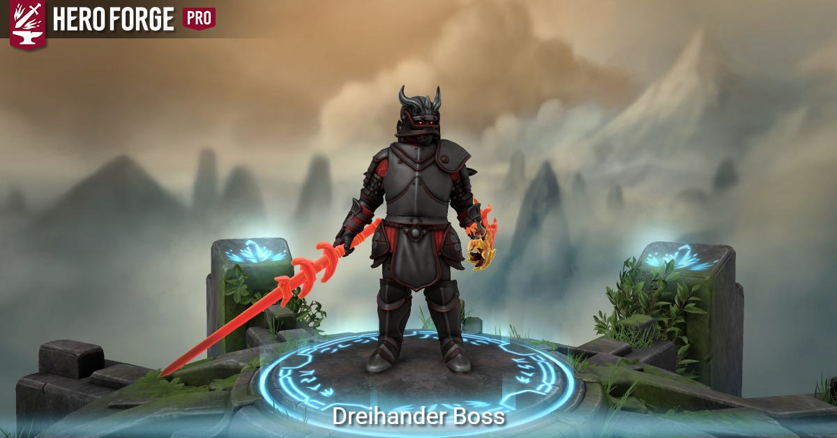 Dreihander Boss - made with Hero Forge