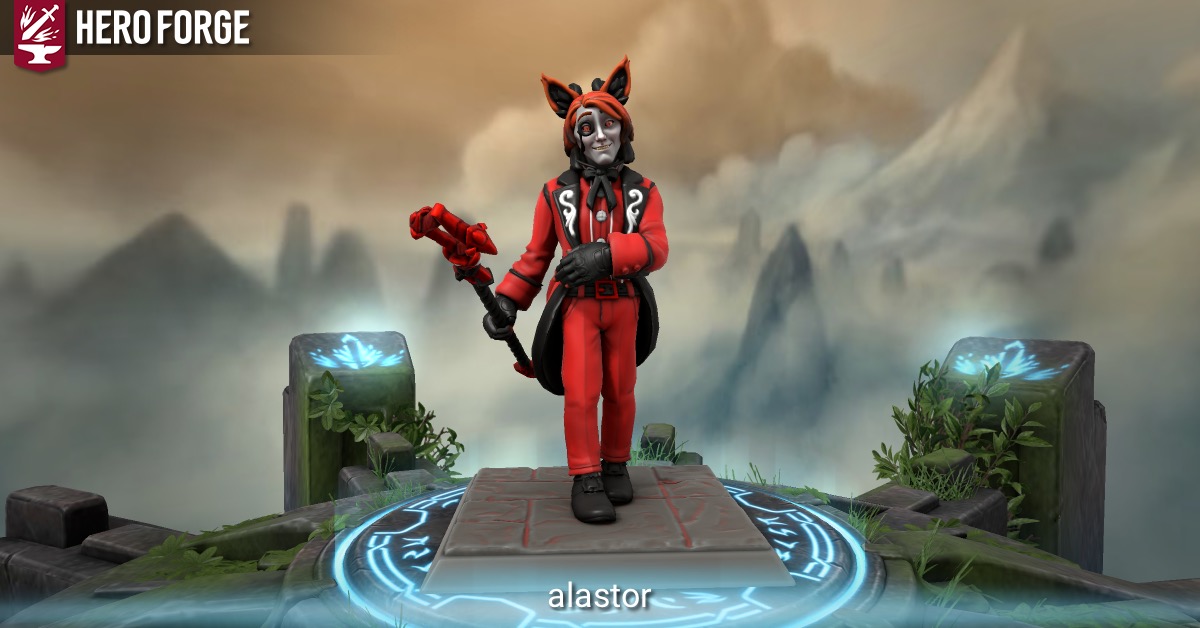 alastor - made with Hero Forge
