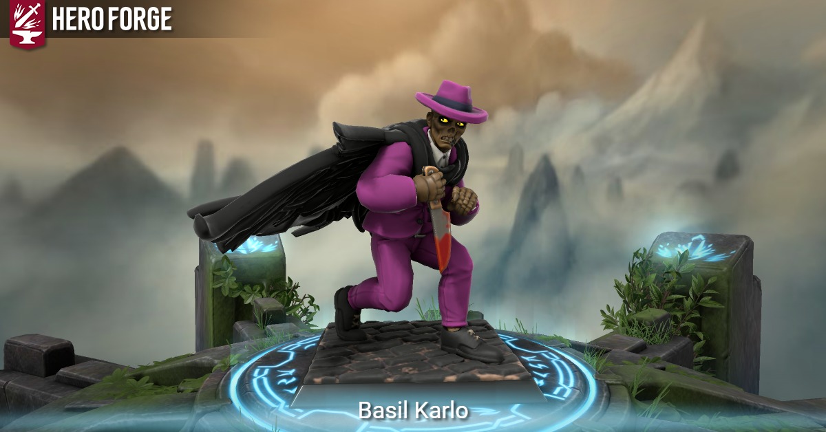 Basil Karlo - made with Hero Forge