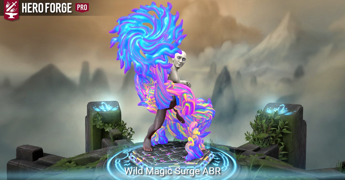 Wild Magic Surge ABR - made with Hero Forge