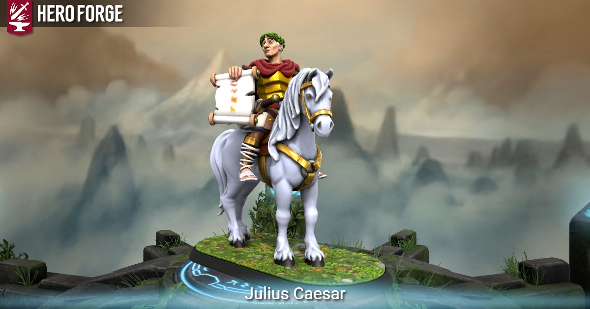 Julius Caesar - made with Hero Forge
