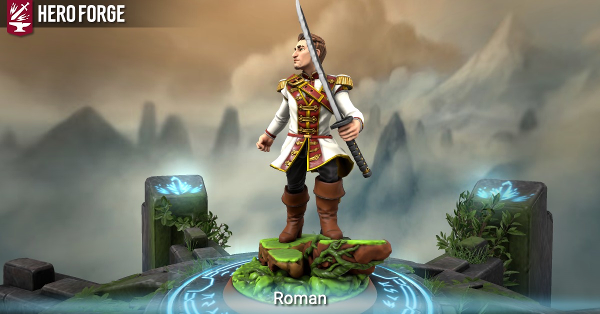 Roman - made with Hero Forge