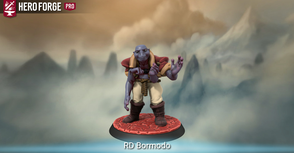 RD Bormodo - made with Hero Forge