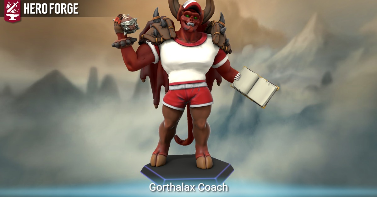 Gorthalax Coach - made with Hero Forge