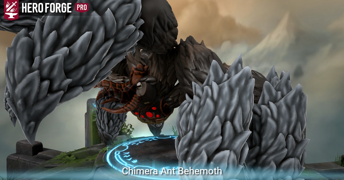 Chimera Ant Behemoth - made with Hero Forge